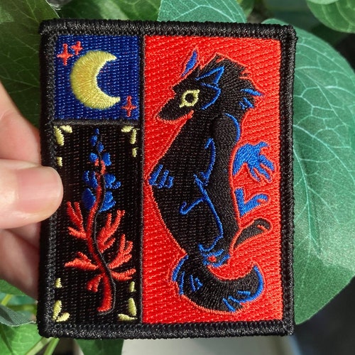 Werewolf Iron-on Patch - Etsy