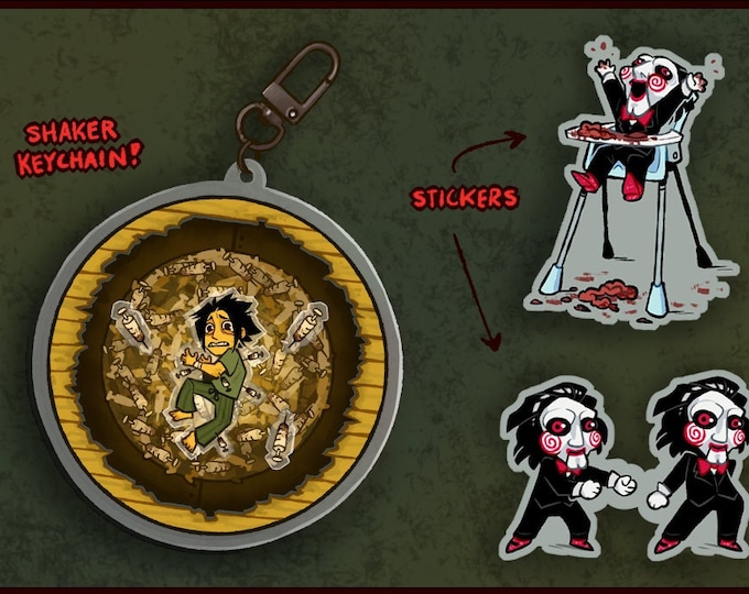 Saw Amanda Young Keychain - Etsy UK