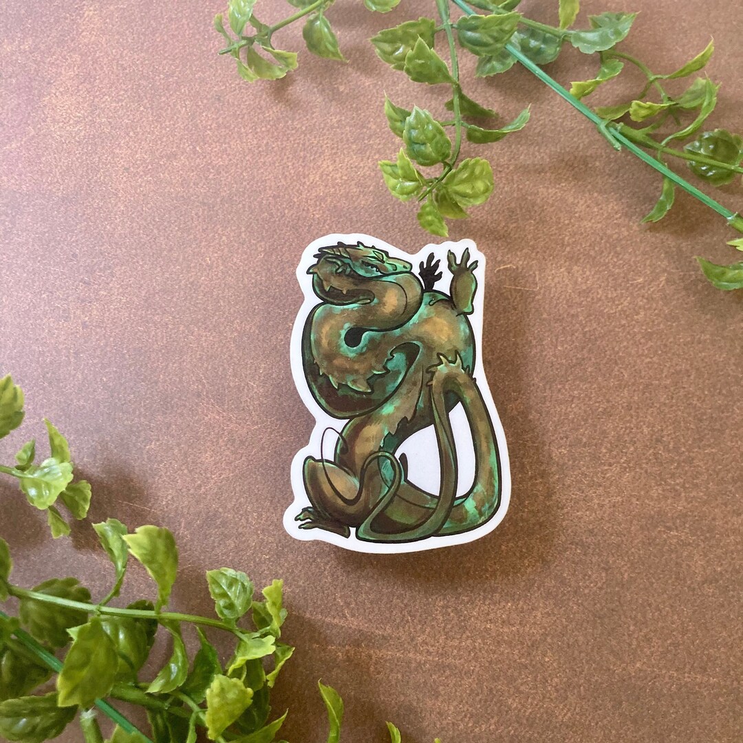 Tarnished Dragon Sticker - Etsy