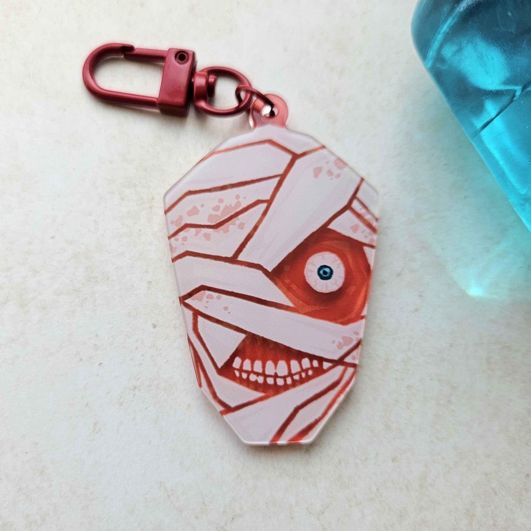 Captain Curly Acrylic Keychain - Etsy