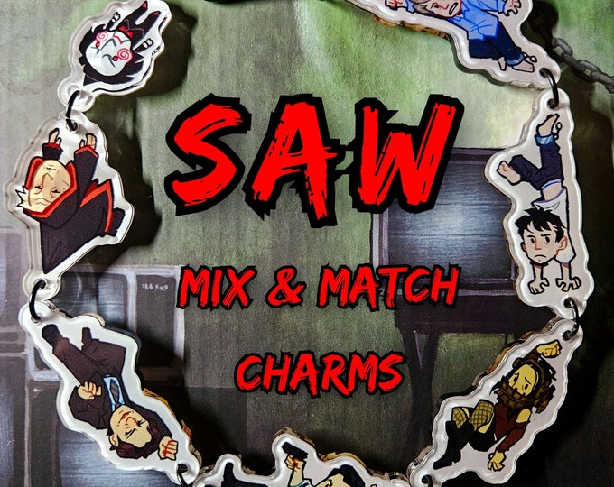 Saw Mix & Match Charms - Etsy