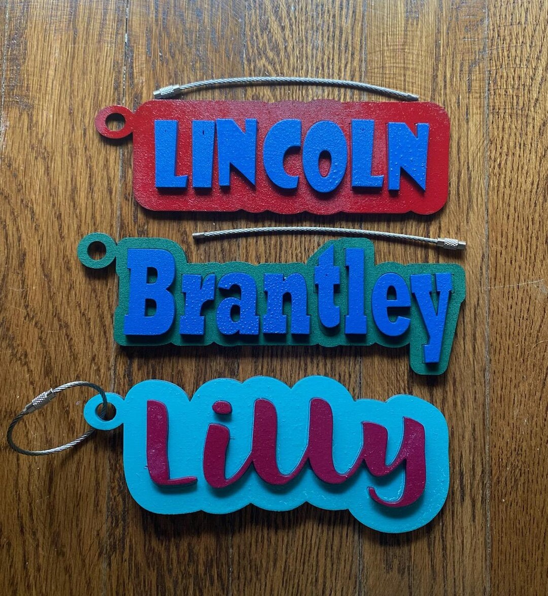 Back to School Name Tag| School Bag Tag|personalized Book Bag Tag ...