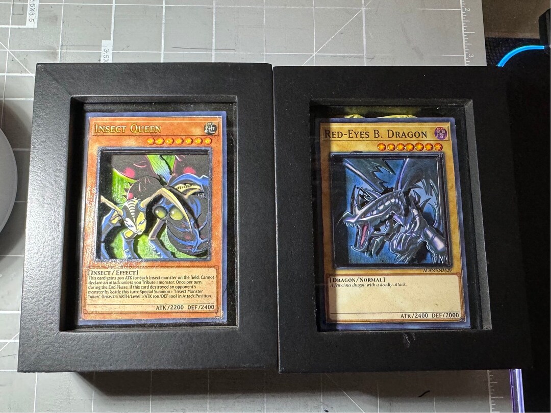 Custom 3D Shadowbox yugioh/pokemon/mtg - Etsy