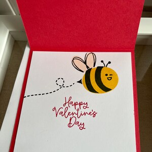 Adorable Bee Mine Valentine Greeting Card - Etsy