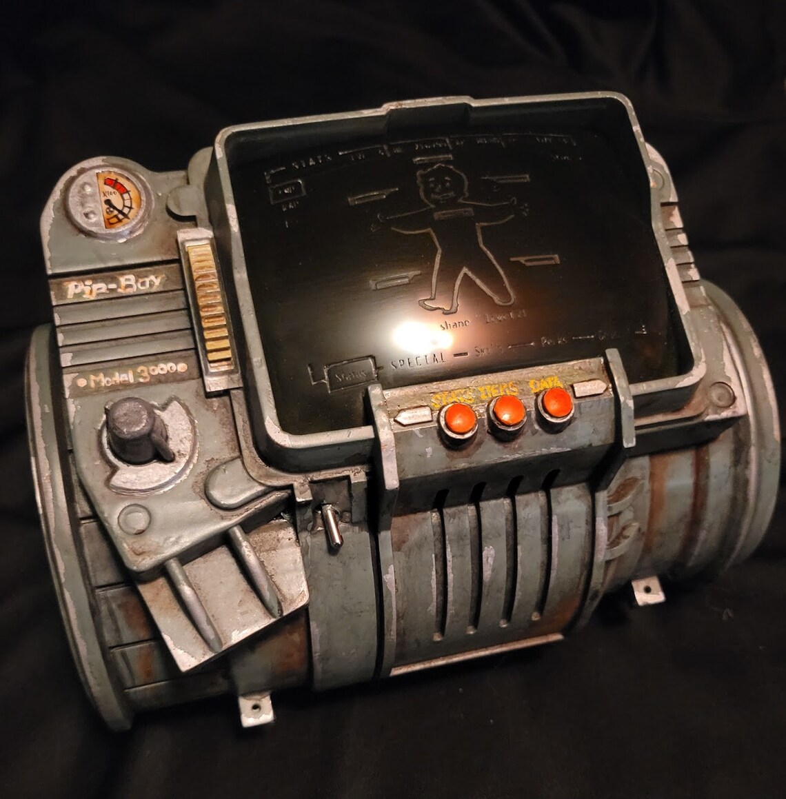 Pip-boy Model3000, Fallout New Vegas - Wearable Prop With LED Screen - Etsy