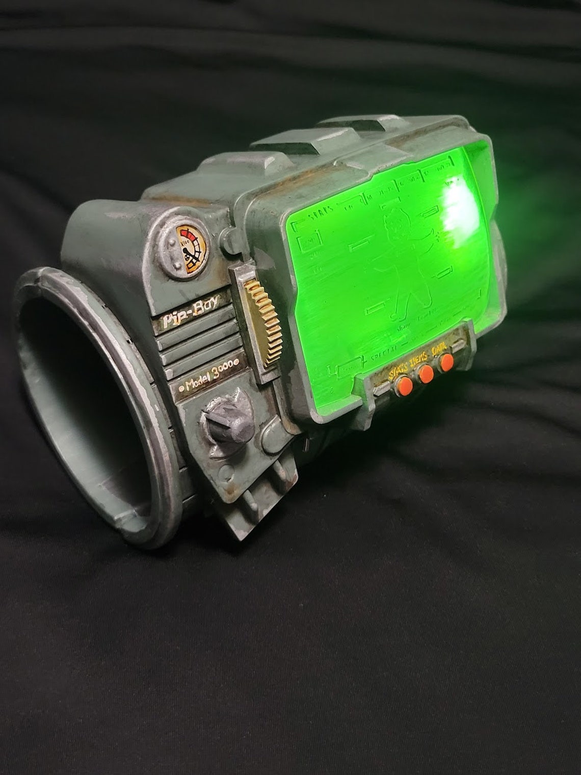 Pip-boy Model3000, Fallout New Vegas - Wearable Prop With LED Screen - Etsy
