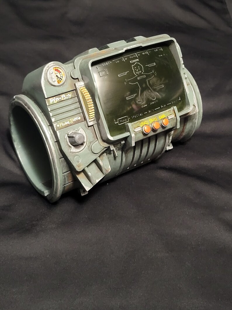 Pip-boy Model3000, Fallout New Vegas - Wearable Prop With LED Screen - Etsy