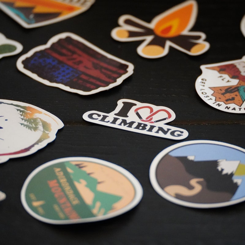 Climbing Stickers - Etsy