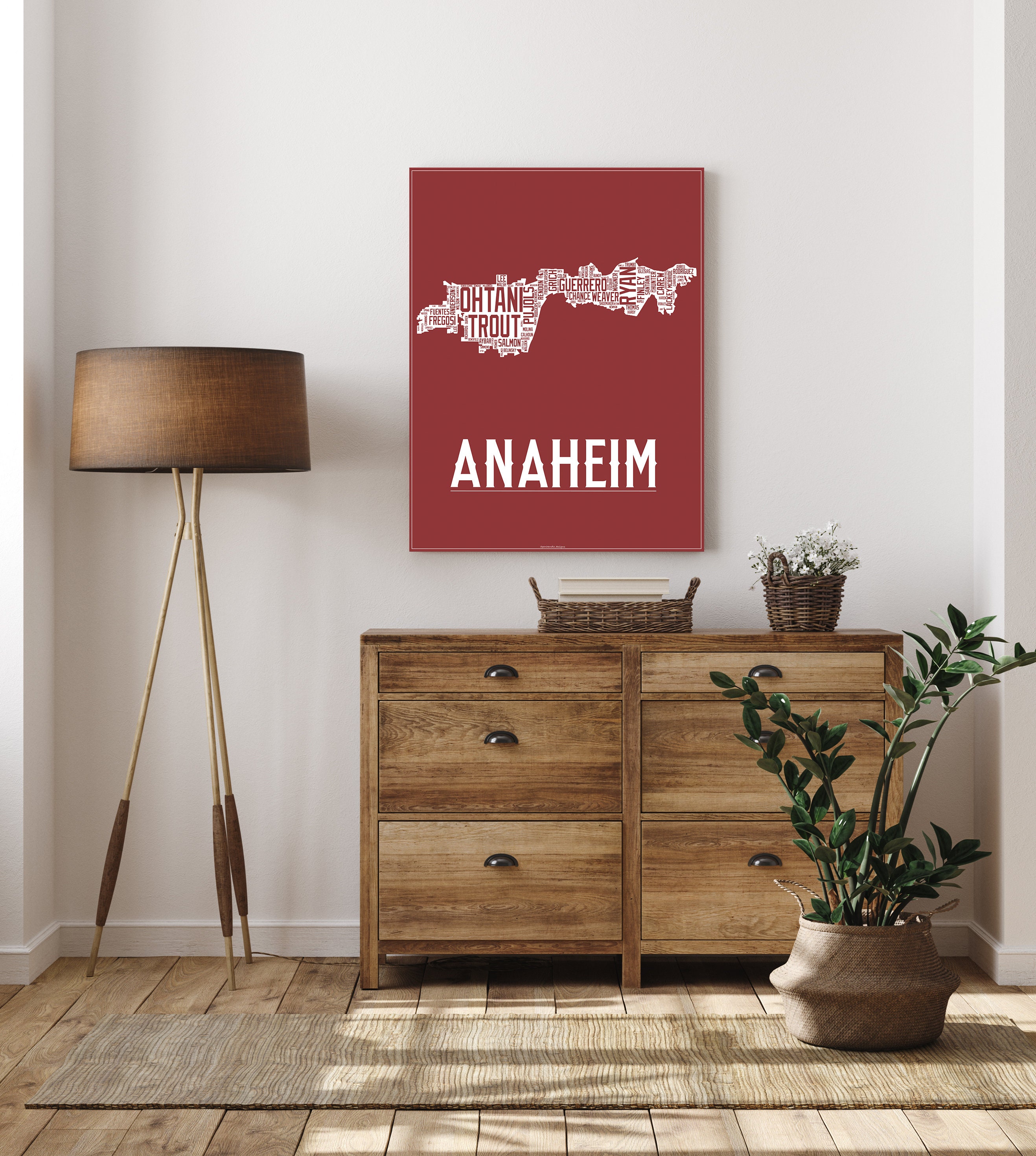 Angels Map Poster - Etsy