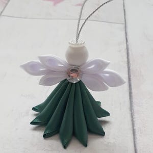 Kanzashi Angel, Christmas Angel , Christmas Angel Decorations - Etsy