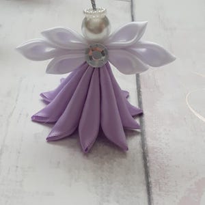 Kanzashi Angel, Christmas Angel , Christmas Angel Decorations - Etsy