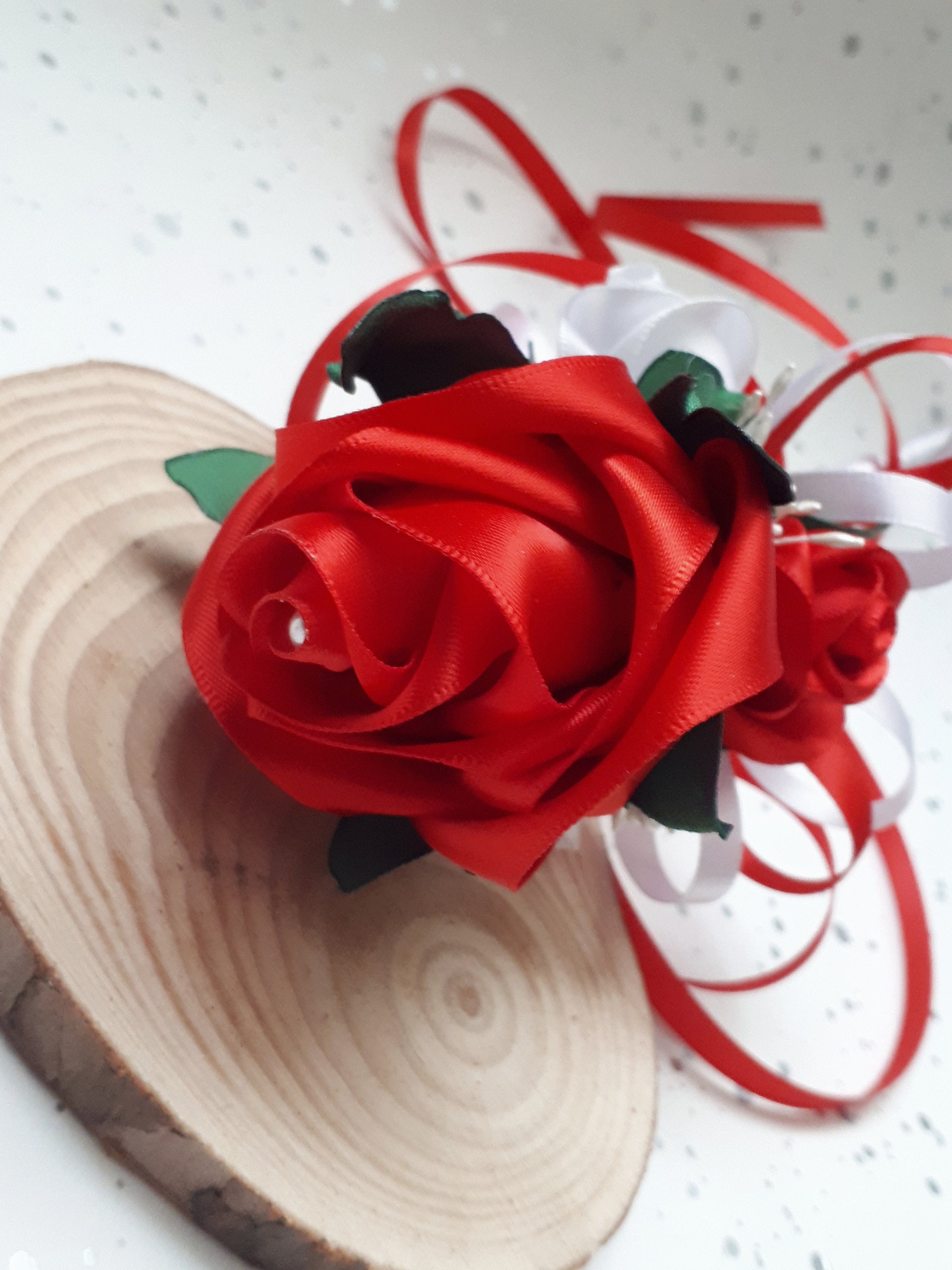 Flower Girl Wand, Rose Flower Girl Wand - Etsy