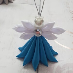 Kanzashi Angel, Christmas Angel , Christmas Angel Decorations - Etsy
