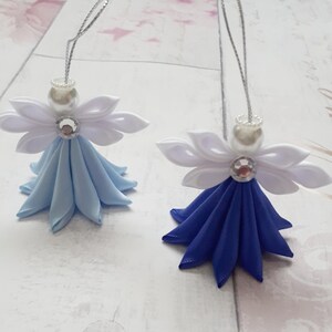 Kanzashi Angel, Christmas Angel , Christmas Angel Decorations - Etsy