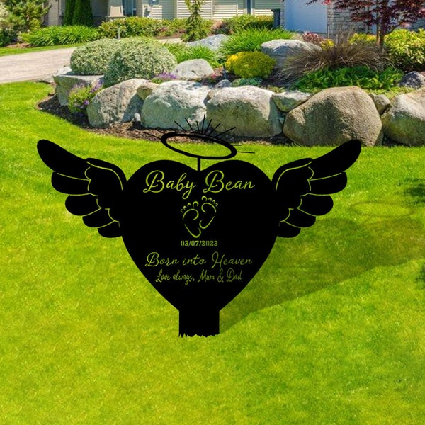 Stillborn Memorial Stone - Etsy