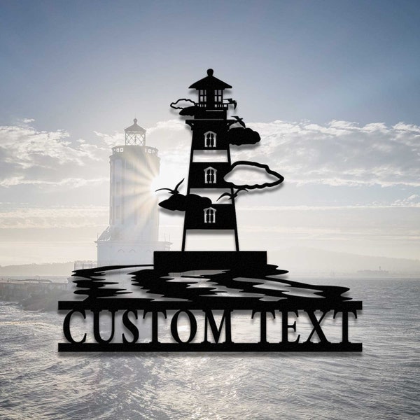 Metal Lighthouse - Etsy