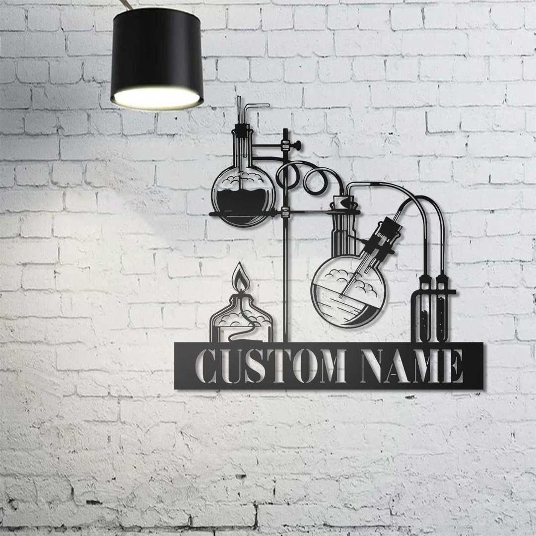 Custom Chemistry Teacher Metal Sign Chemistry Gift Science - Etsy
