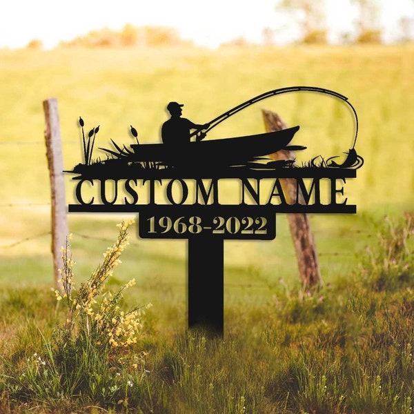 Fishing Memorial - Etsy