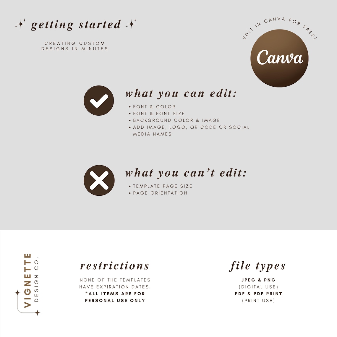 Simple Elegant Olive Ivory Square Business Card Canva Template, Small ...