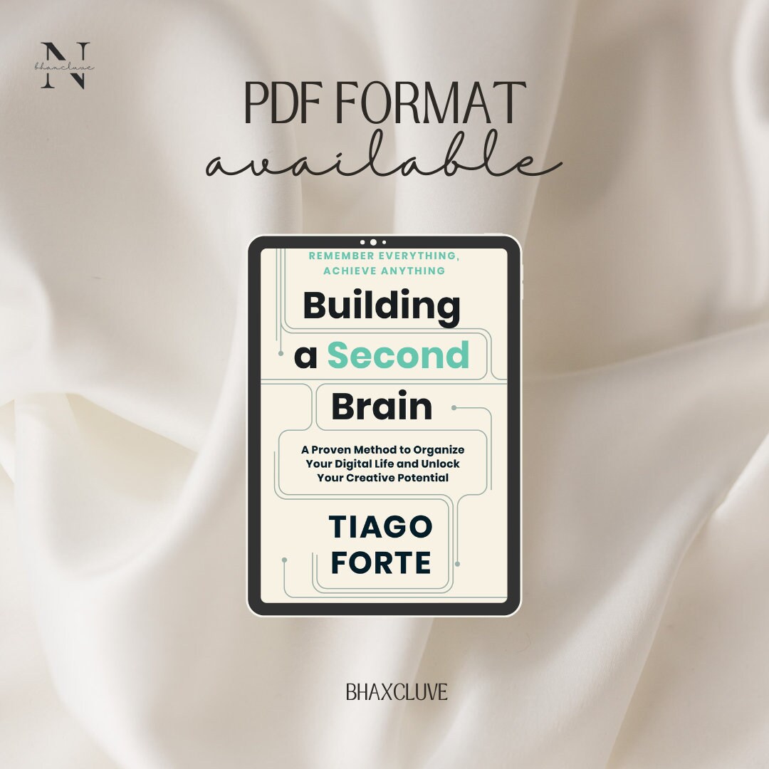 Building a Second Brain Self Help Psychology - Etsy