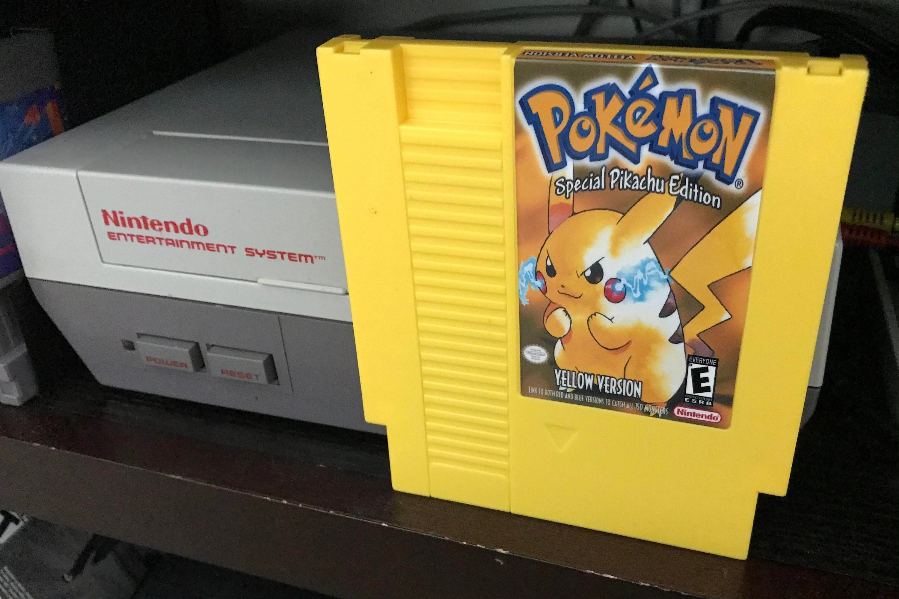 Pokemon Special Pikachu Yellow Edition NES Game Cartridge - Etsy