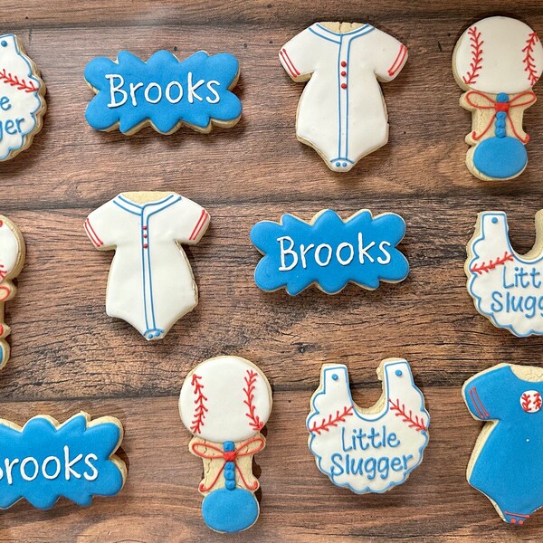 Baseball Cookies - Etsy