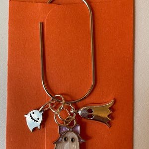Halloween Altered Paper Clip Charms: Junk Journal Embellishments ...