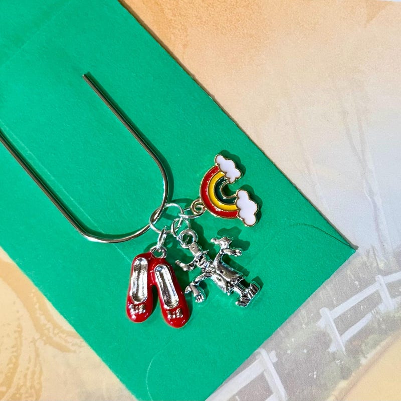 Junk Charm Bookmark - Etsy