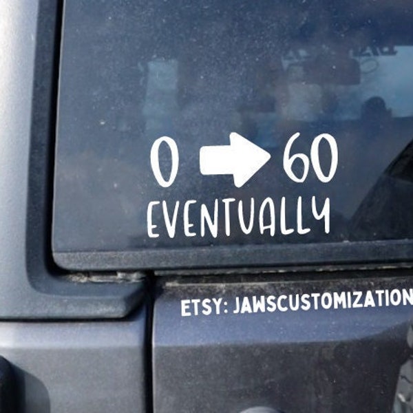 Funny Jeep Decal - Etsy