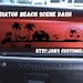 Custom Beach Wrangler/gladiator Dashboard Glove Box Vinyl Decal Sticker ...