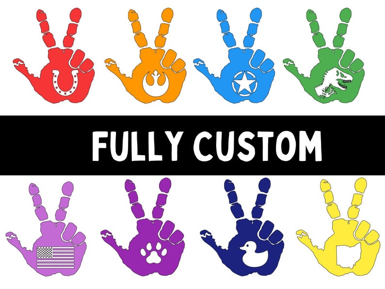 Custom Wave Decals Set of 2 Fits Jeep Wrangler Peace Wave - Etsy