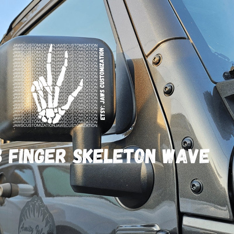 Jeep Wave Decal - Etsy