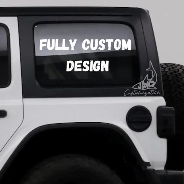 Jeep Rear Window Decal Svg - Etsy