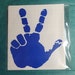 Custom Wave Decals- Set of 2 Fits Jeep Wrangler| Peace Wave | JK, JL ...