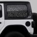 Custom Wave Decals Set of 2 Fits Jeep Wrangler Peace Wave JK, JL, Duck ...