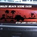 Custom Beach Wrangler/gladiator Dashboard Glove Box Vinyl Decal Sticker ...