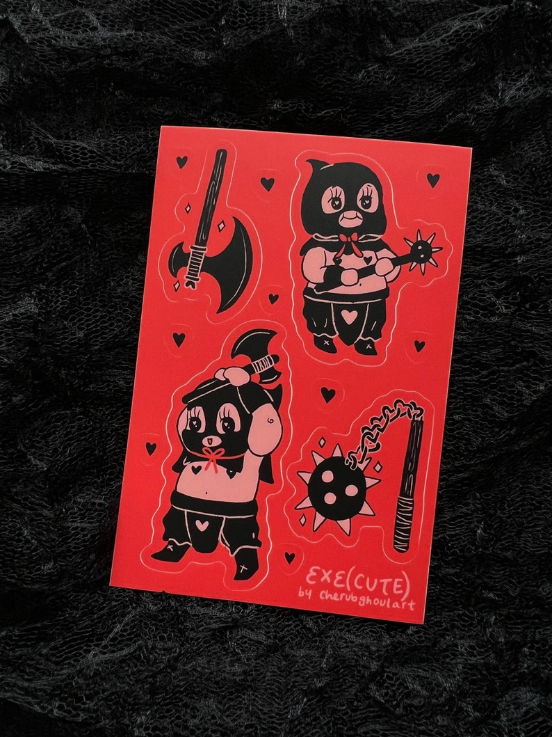Medieval Dolls Sticker Sheet - Etsy