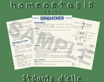 SBI4U Metabolism - Etsy