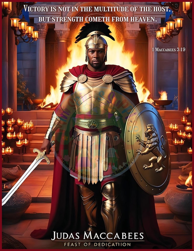 FOD Feast of Dedication Hanukkah Poster Printable Holy Feast Days ...