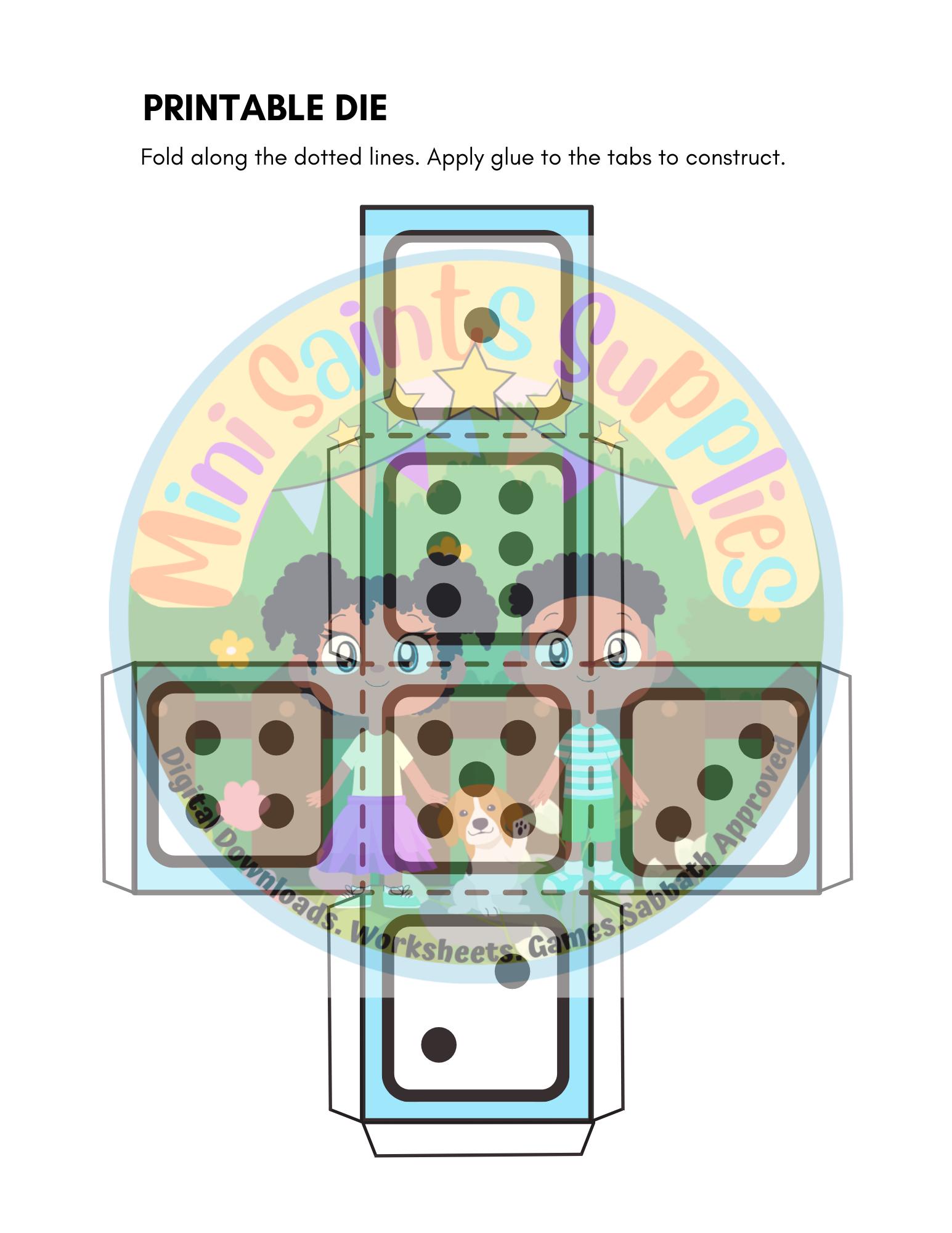 Printable Bible Board Game for Kids - Would You Rather Board Game ...