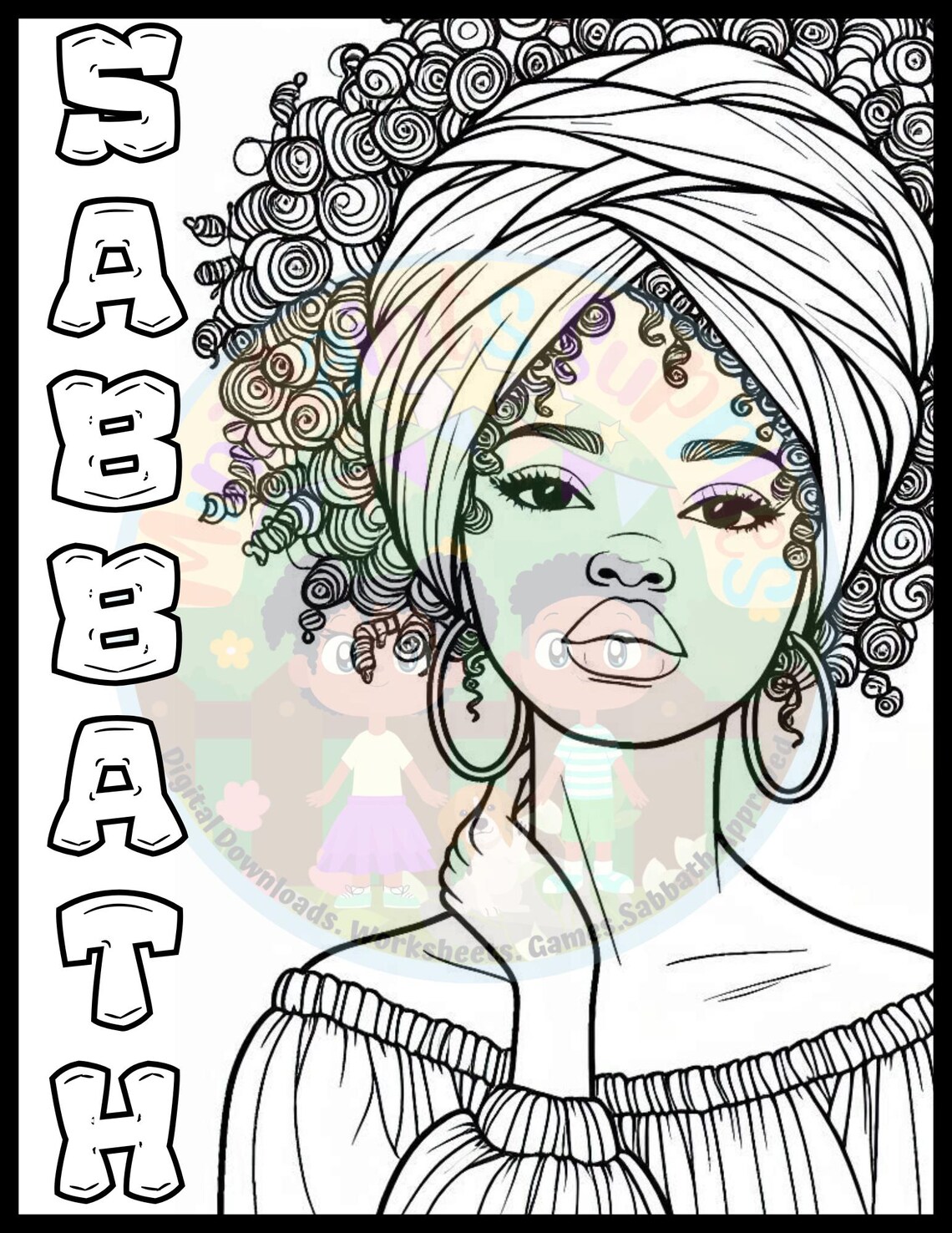 Adult Bible Coloring Teen Bible Coloring Sabbath Coloring Page Sabbath ...