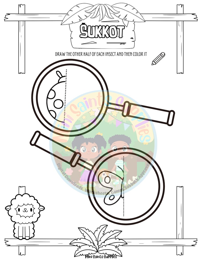 Sukkot Preschool Feast of Tabernacles Biblical Fall Feast Days Workbook ...