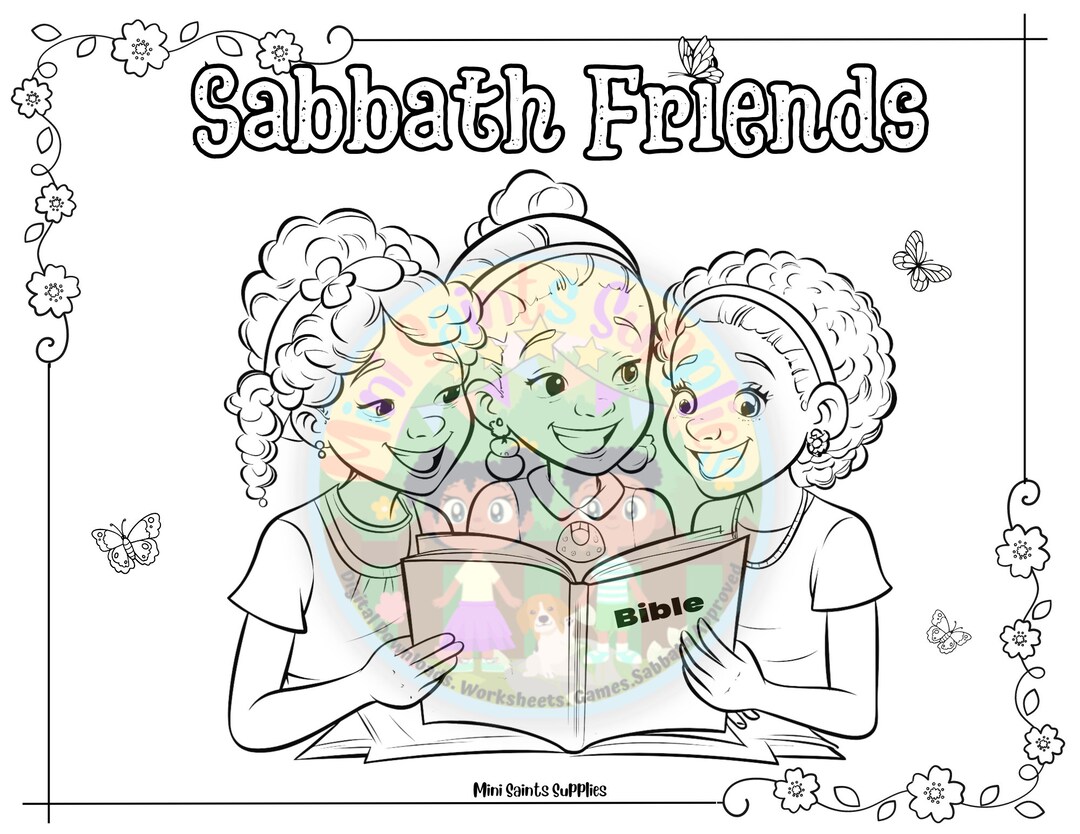 Scripture Coloring Christian Inspirational Bible Coloring Page Bible ...