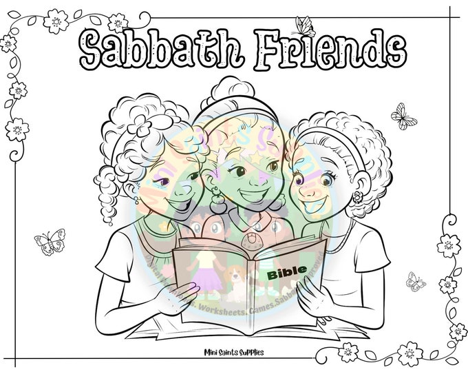 Scripture Coloring Christian Inspirational Bible Coloring Page Bible ...