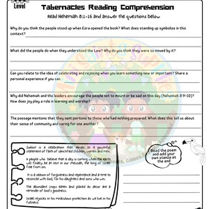 Sukkot Feast of Tabernacles Biblical Fall Feast Days Activity Book ...