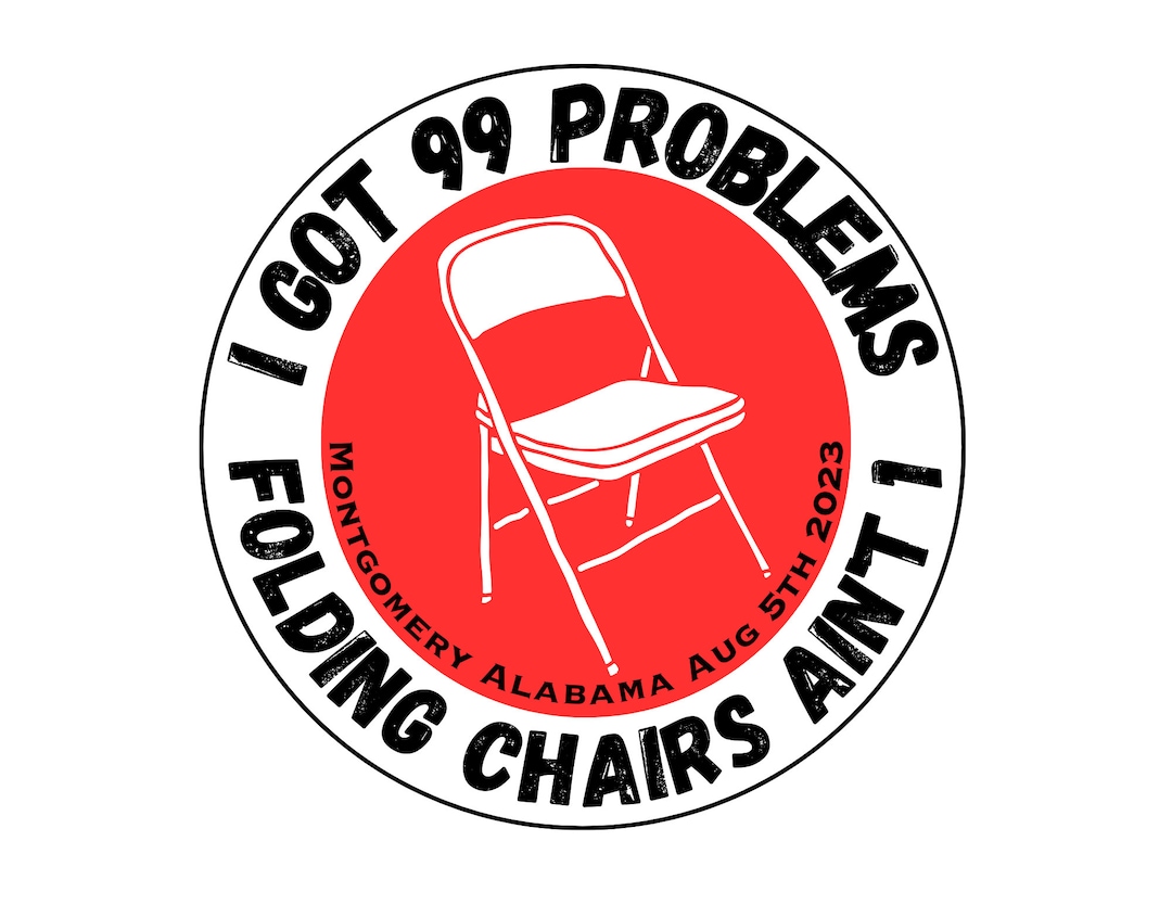 Montgomery Alabama Folding Chair Art August 5th Black History Boston ...