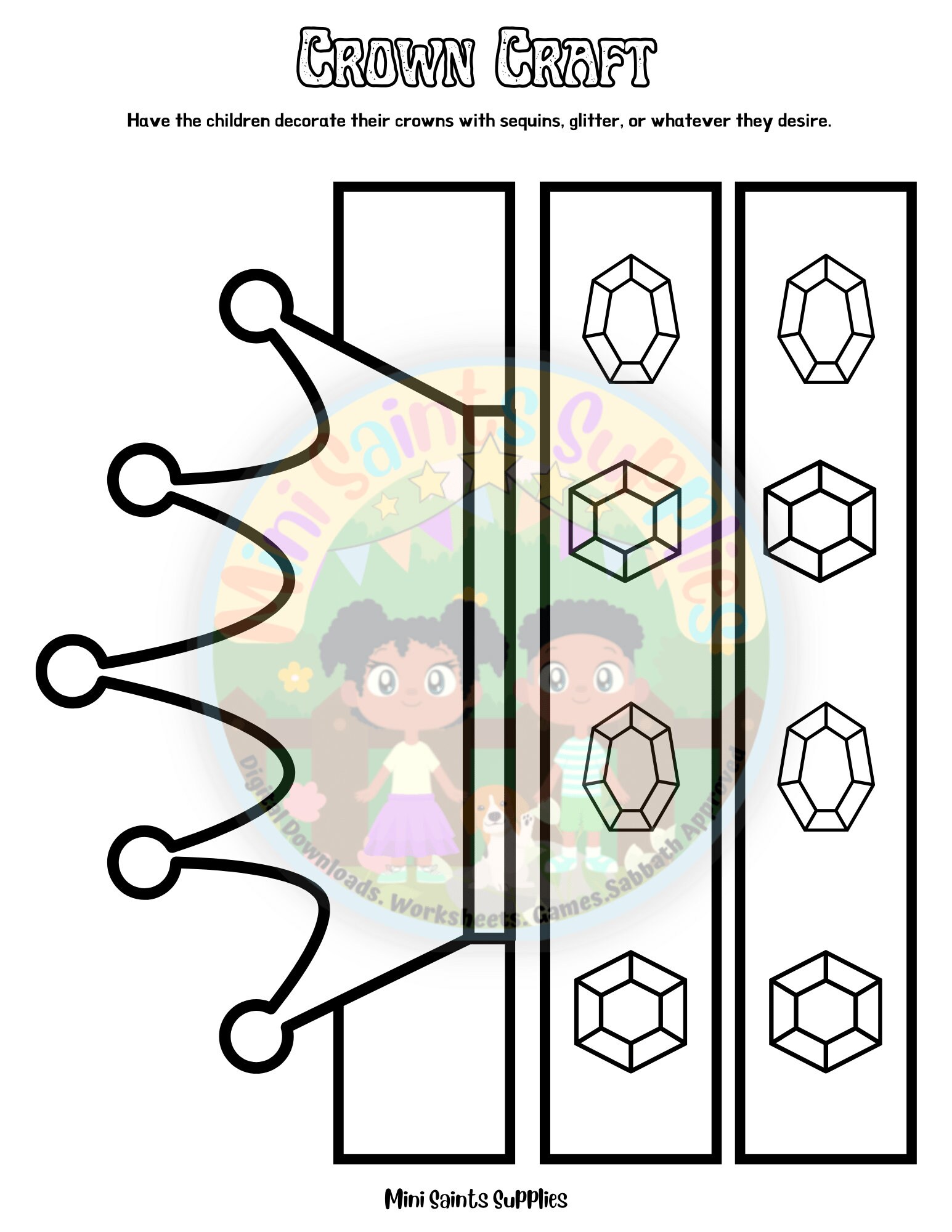 Book of Esther Bible Activity Book Purim Activity Sunday School ...