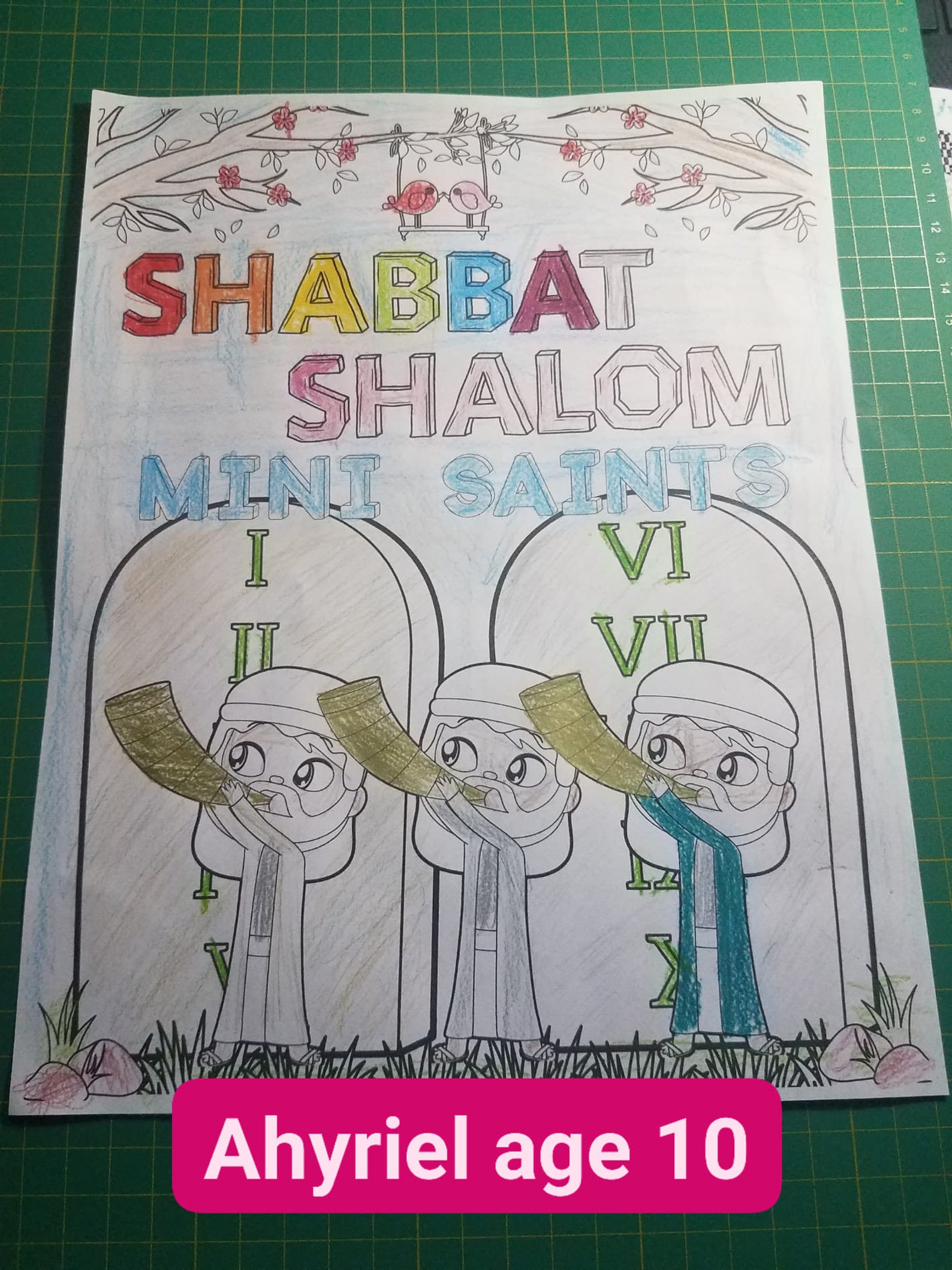 Sabbath Coloring Page Melanated Girl Coloring Page Printable Bible ...