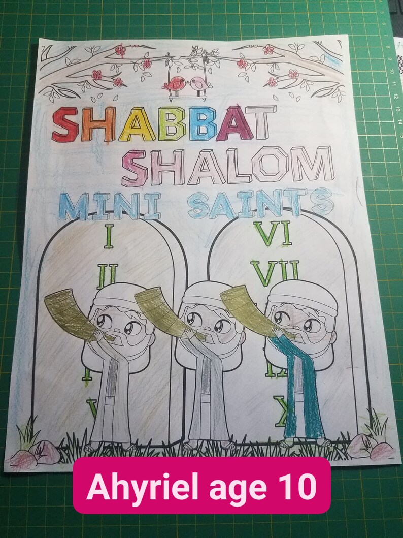 Sabbath Coloring Page Melanated Girl Coloring Page Printable Bible ...