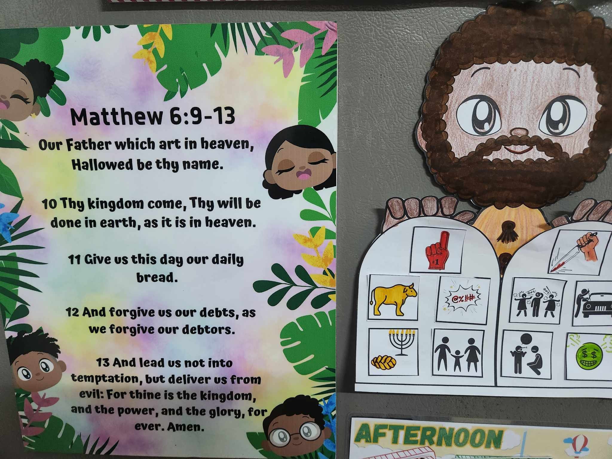 10 Commandments Craft Moses Activity Bible Study Passover Craft ...